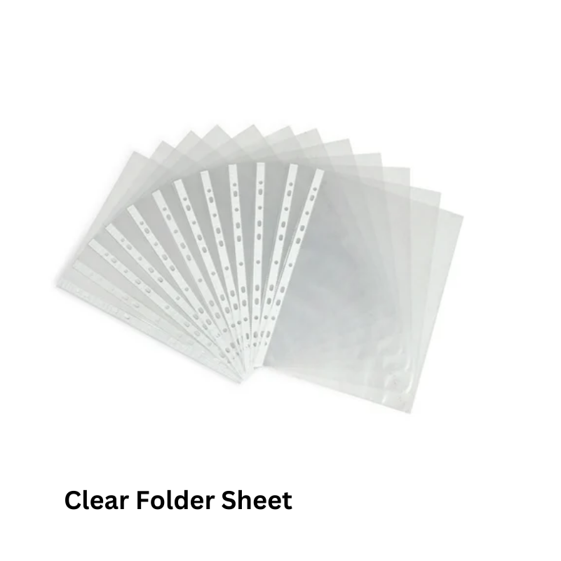 Clear Holder Refill A4